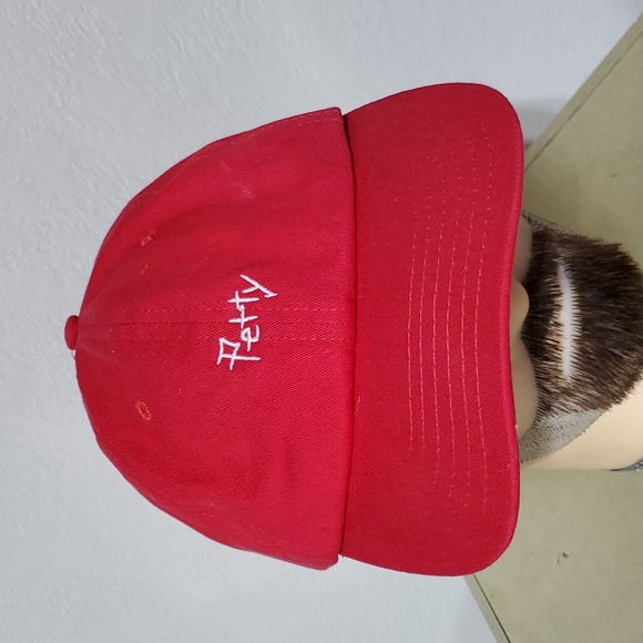 Accessories | Red Ball Cap Says Petty | Poshmark